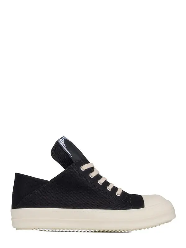 Rick Owens Hollywood Slip-on Sneakers - Black/milk