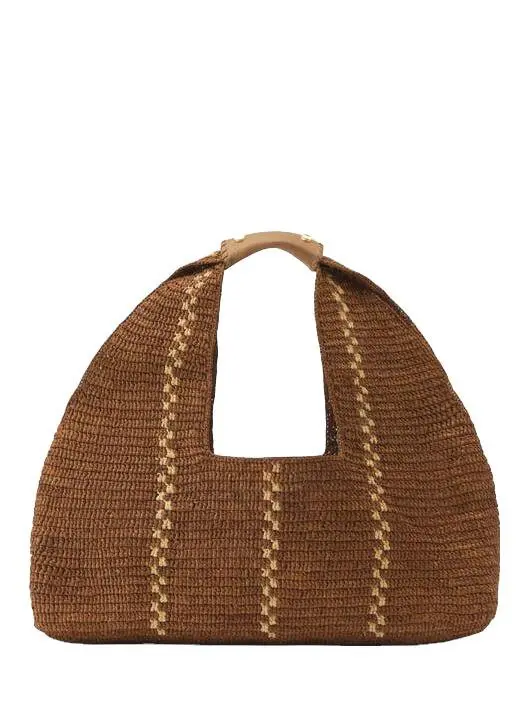 Helen Kaminski Euphoria Raffia Tote - Nutshell/ Natural