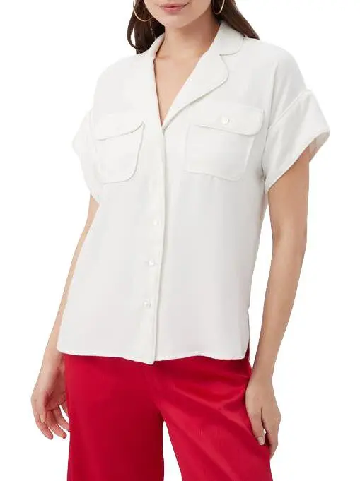 Trina Turk Gideon 2 Button-up Shirt - Whitewash