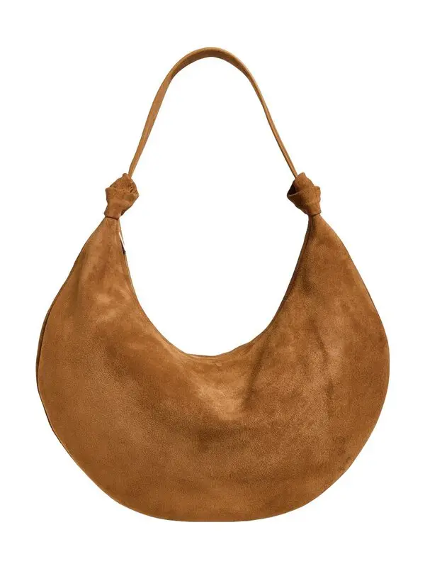 REFORMATION Rhea Suede Hobo Bag - Farro Suede