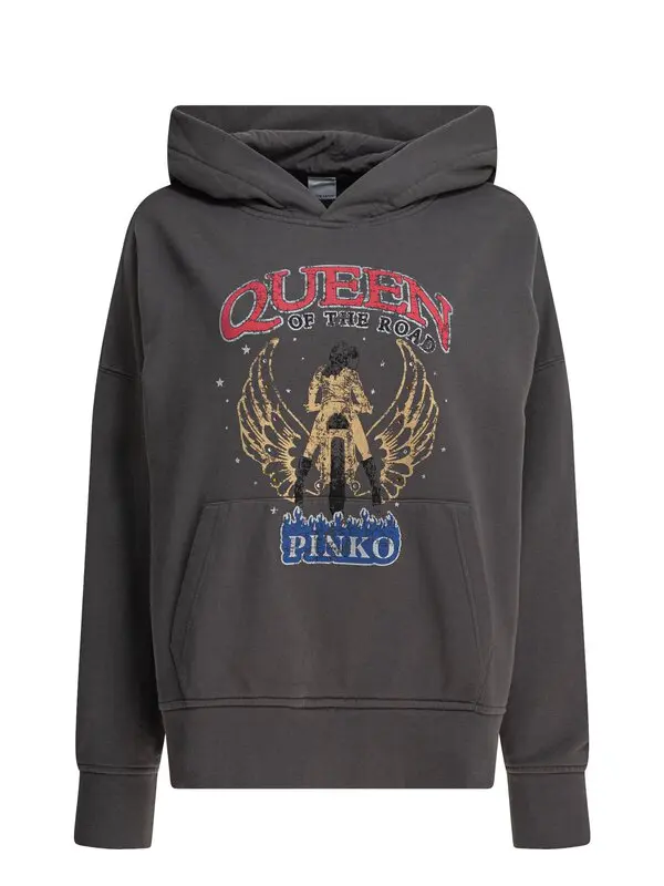 Pinko Cotton Sweatshirt - Grey