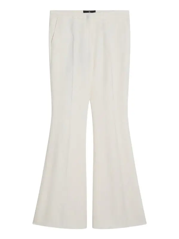 Etro Flared Viscose Trousers - White