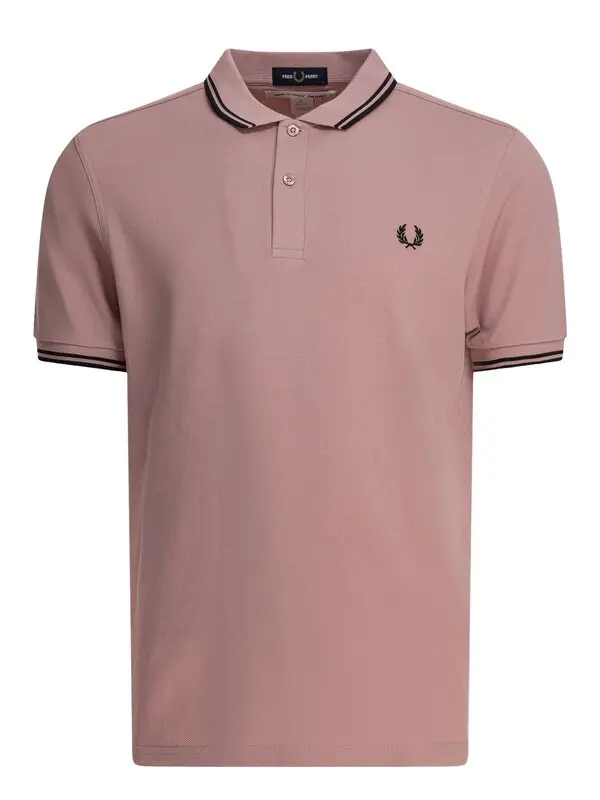 Comme Des Garçons Cdg Fred Perry Polo Shirt - Pink