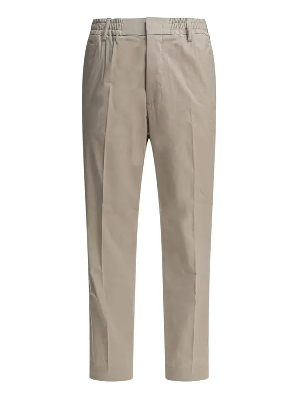 NN.07 Cotton Blend Trousers - Grey