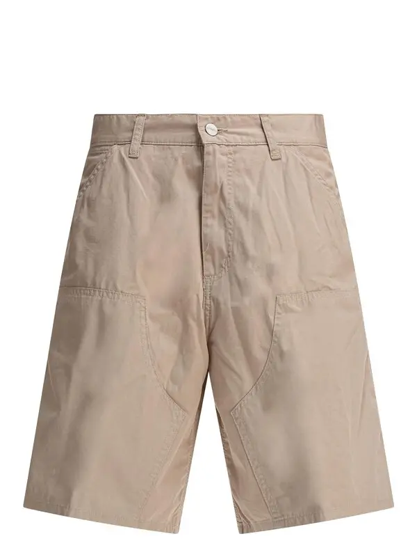 Carhartt Work In Progress Double Knee Relaxed Fit Shorts - Beige