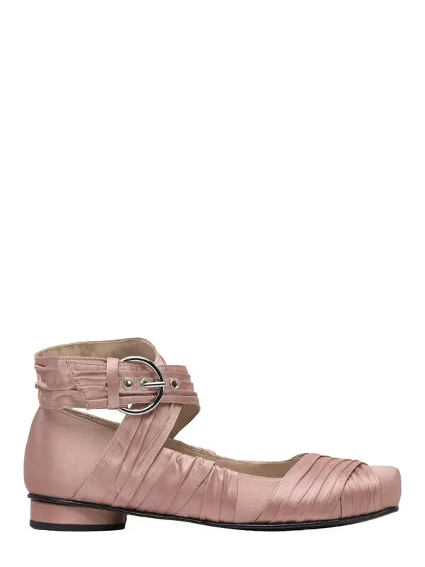 ALOHAS Volant Ballerinas - Pink