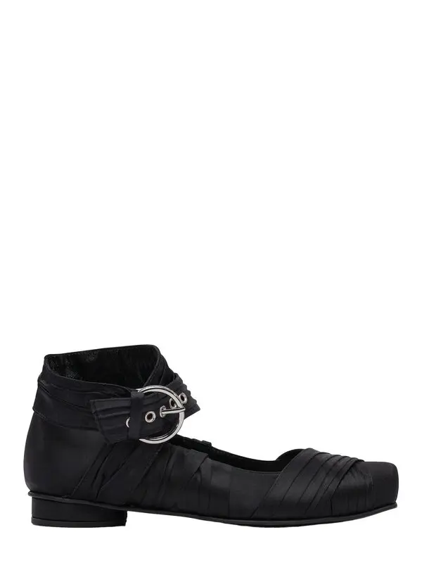 ALOHAS Volant Ballerinas - Black