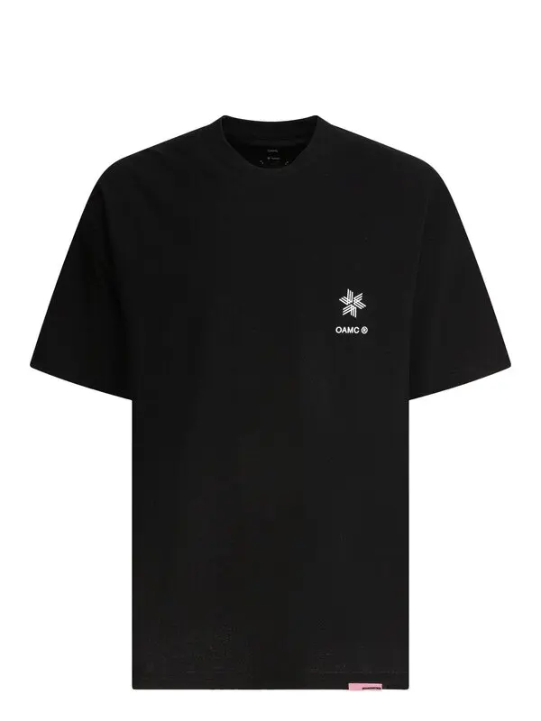 GOLDWIN Oamc Printed T-shirt - Black