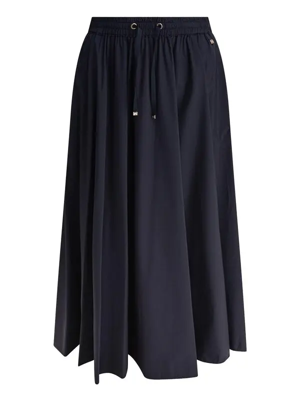 Herno Trapeze Midi Skirt - Blue