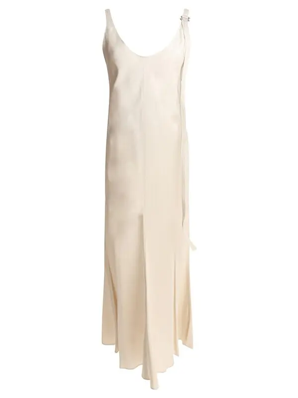 Max Mara Flared Long Dress - Beige