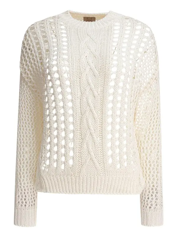 RAKKI Knitwear - White