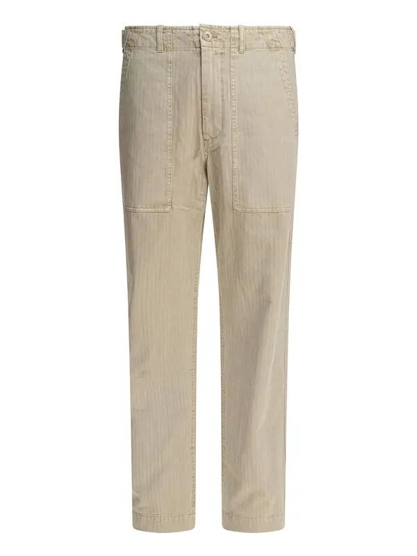 ALEX MILL Vintage Og107 Trousers - Beige