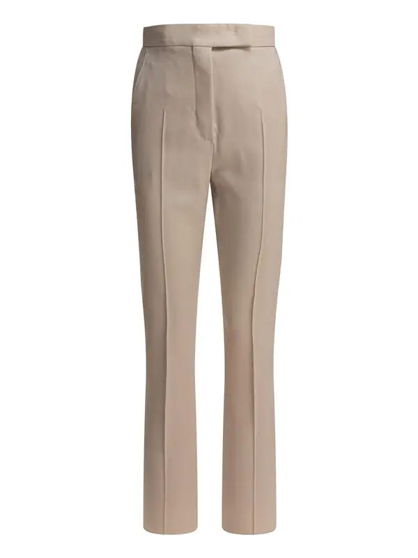 Max Mara Straight-leg Trousers - Beige
