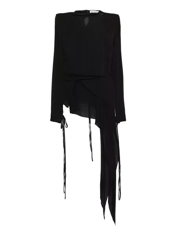 Christopher Esber Inverted Swept T-shirt - Black