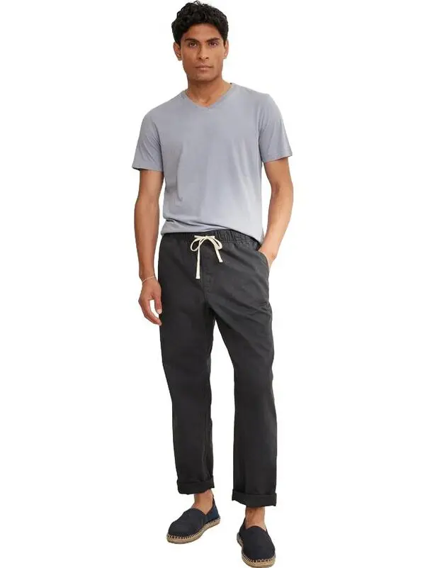 Velvet By Graham & Spencer Branson Pant - Charcoal