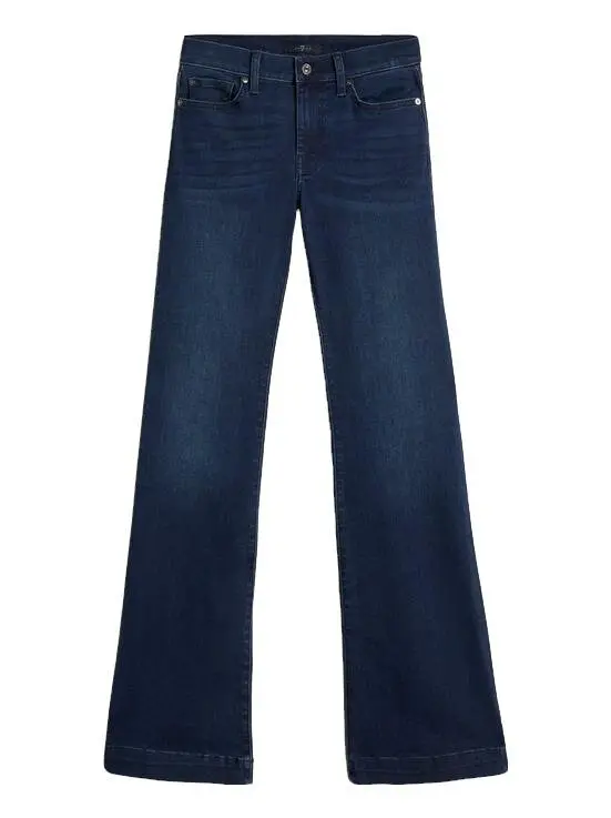 7 For All Mankind Dojo Wide-leg Trouser Jean - Blue