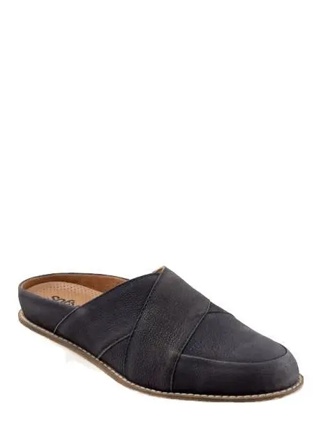 Softwalk Wessex Mule - Navy Nubuck