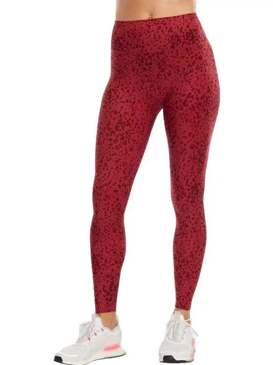 PELOTON Cadent Everyday Legging 25 - Garnet Animal Print