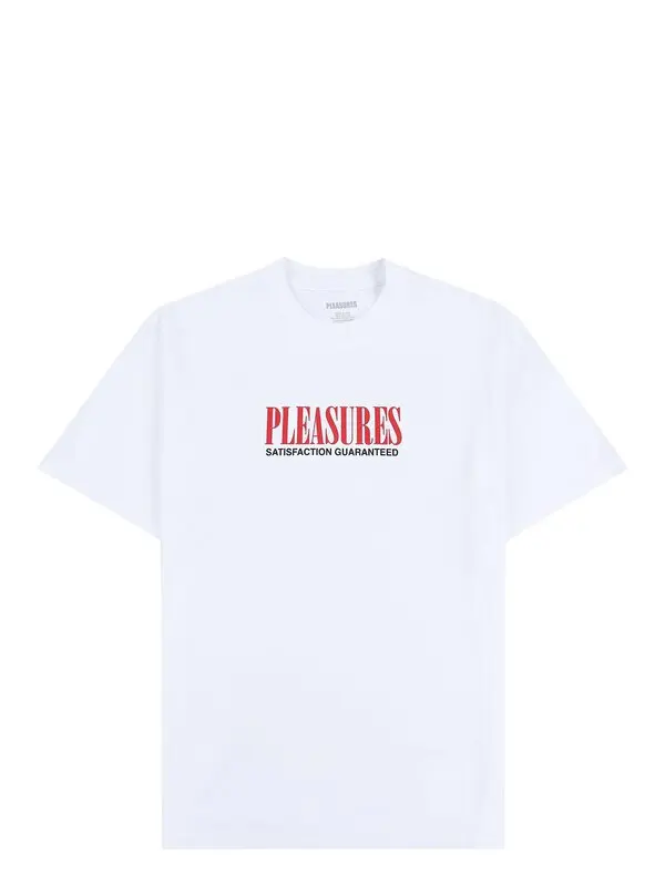 PLEASURES Satisfaction T-shirt - White