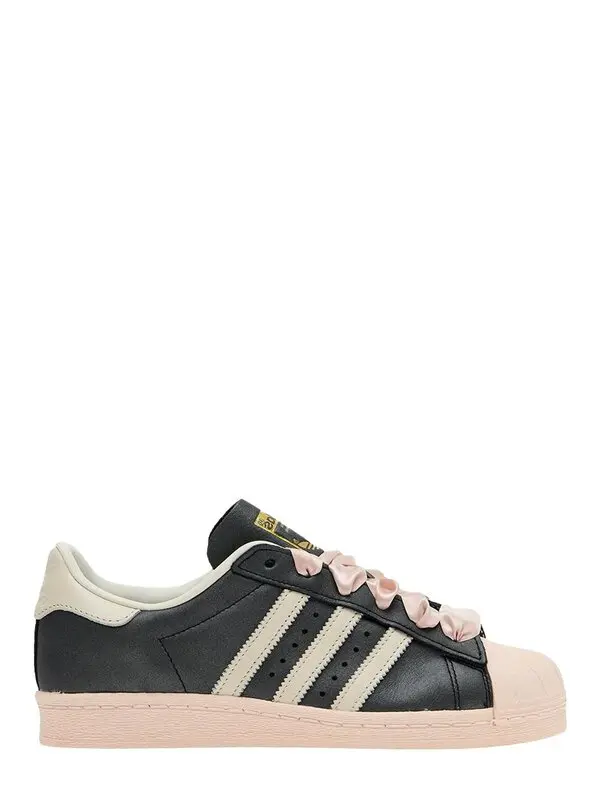 Adidas Superstar 82 Sneakers With Ribbon Laces - Black