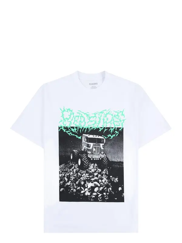 PLEASURES Off Road T-shirt - White