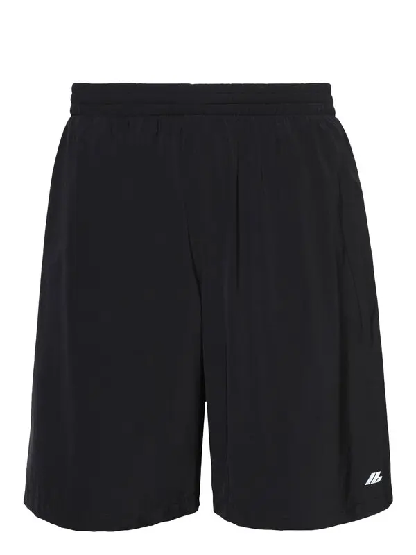 Balenciaga Activewear Stretch Shorts - Black