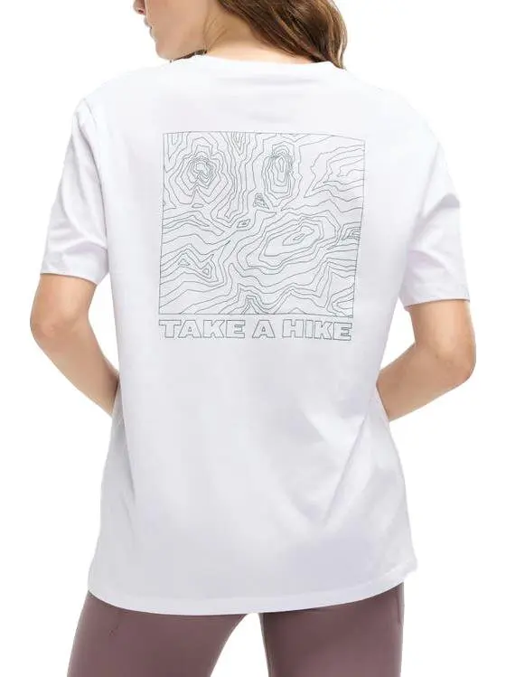 PELOTON Cotton Graphic Tee - Bright White 3
