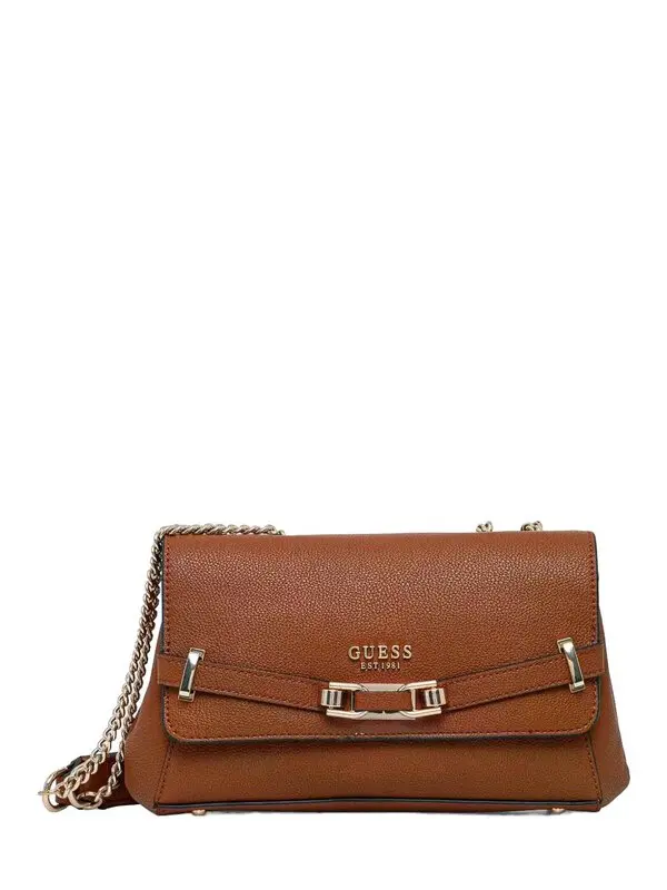 Guess Silvye Shoulder Bag - Brown
