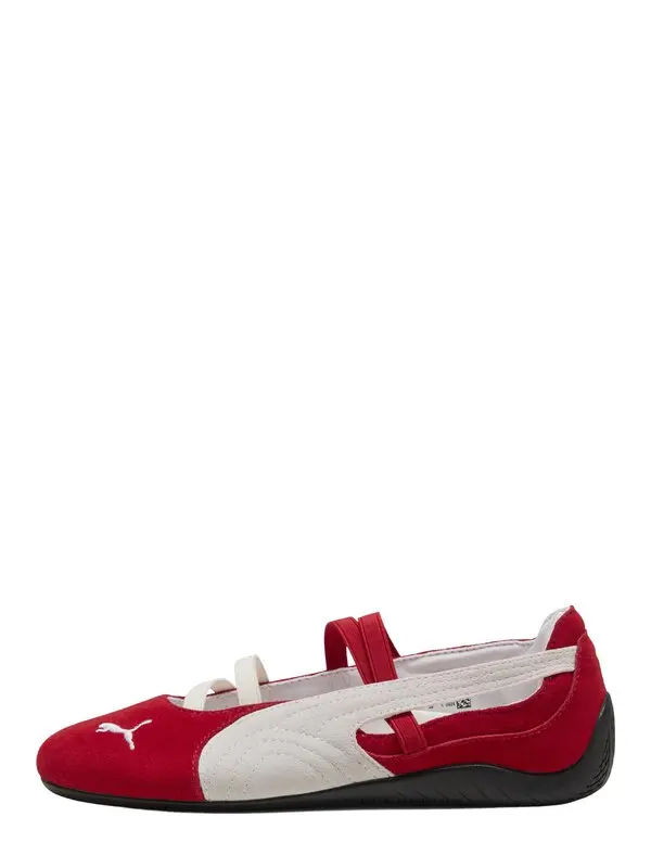 PUMA Speedcat Ballet Suede Sneakers - Red