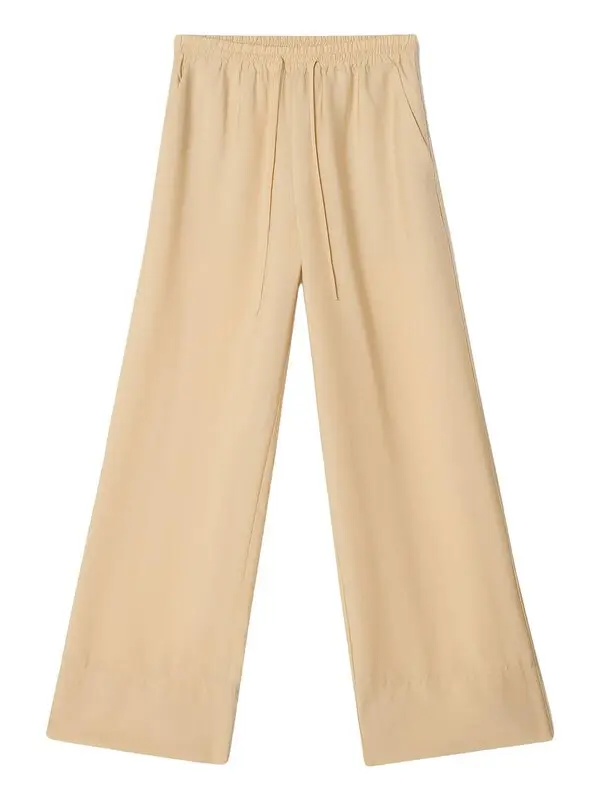 HOUSE OF DAGMAR Drawstring Trousers - Desert Sand