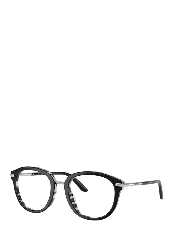 Dolce & Gabbana Dg3410 Eyeglasses - Top Black On Zebra