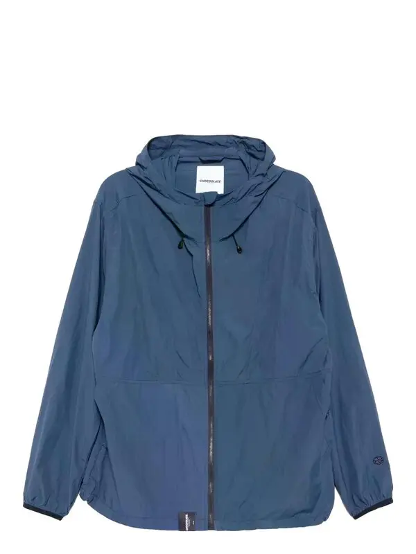 CHOCOOLATE Panelled Jacket - Blue