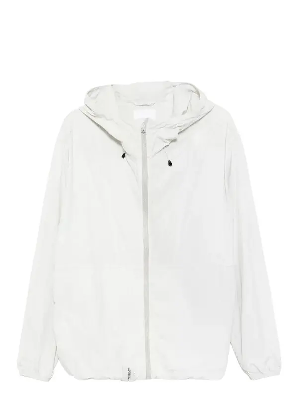 CHOCOOLATE Panelled Hooded Jacket - Neutrals
