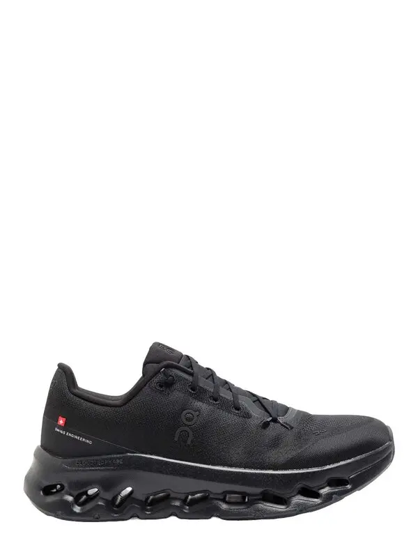 On Cloudtilt Knitted Sneakers - Black