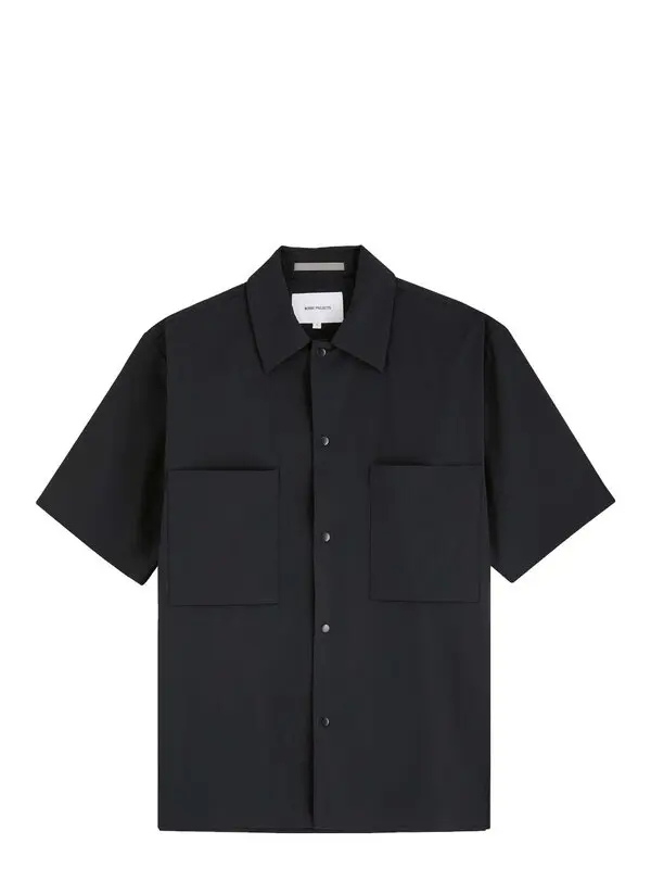 Norse Projects Herman Shell Shirt - Navy