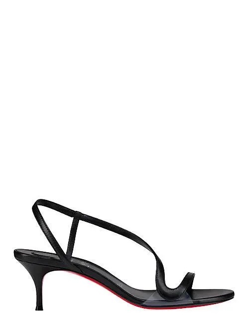 CHRISTIAN LOUBOUTIN Rosalie 55 Leather Sandals - Black