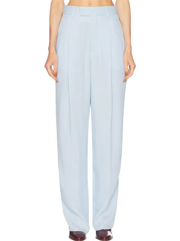 Bottega Veneta Straight Leg Pant - Sky Blue