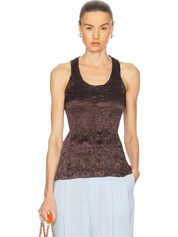 Bottega Veneta Tank Top - Ebony