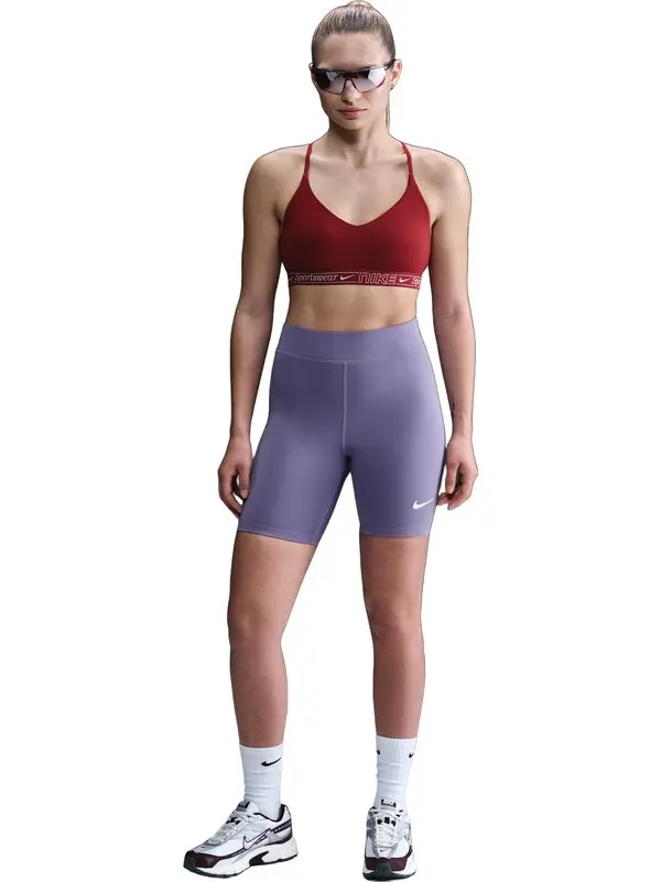 Nike Sportswear Classic High-waisted 8" Biker Shorts - Purple