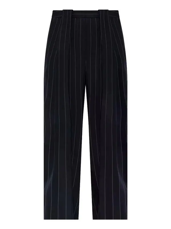 Stella McCartney Pinstripe Panelled Trousers - Blue