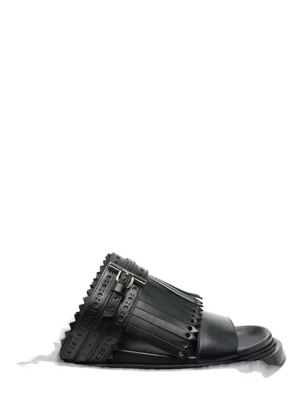 Alexander McQueen Fisherman Sandals - Black