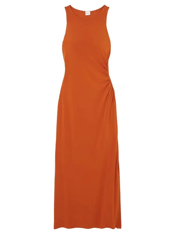 Max Mara Caro Cutout Stretch-jersey Midi Dress - Red