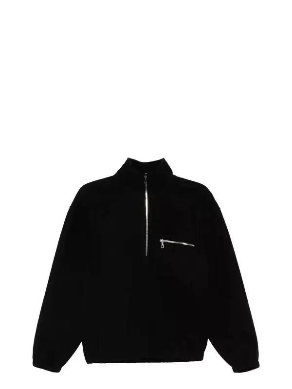 RIER Fleece Sweatshirt - Black