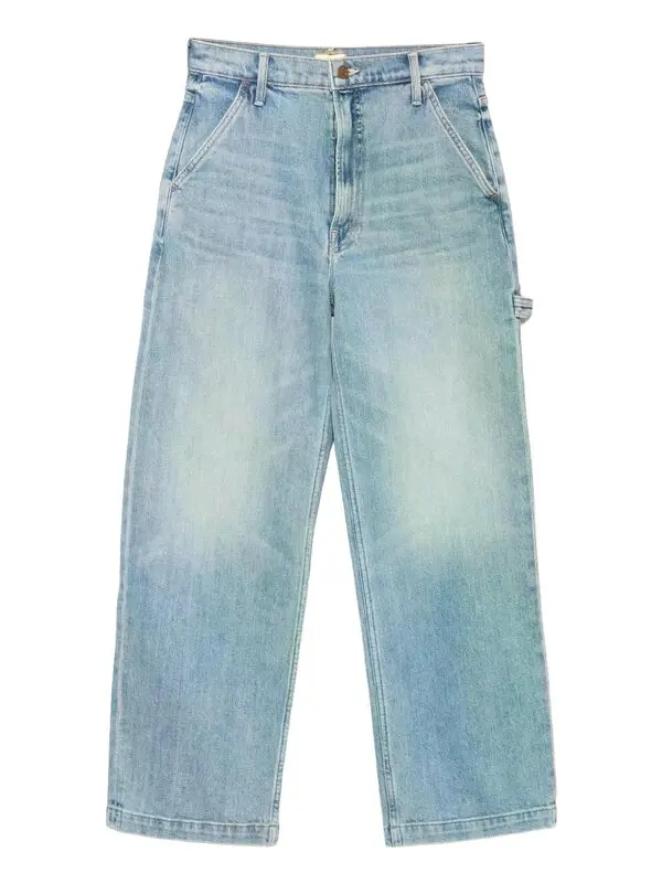 MOTHER The Stud Finder Flood Jeans - Blue