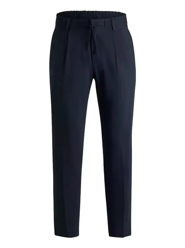 BOSS Pleated Trousers - Blue