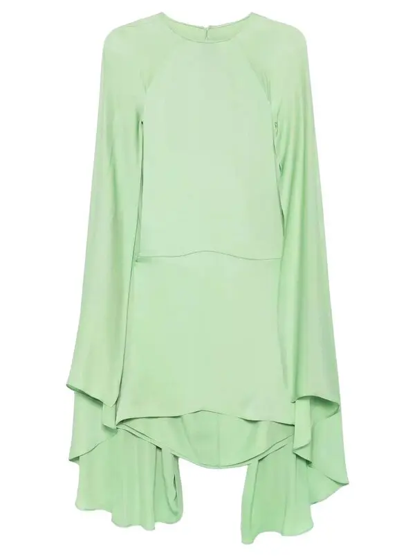TOM FORD Silk Mini Dress - Green