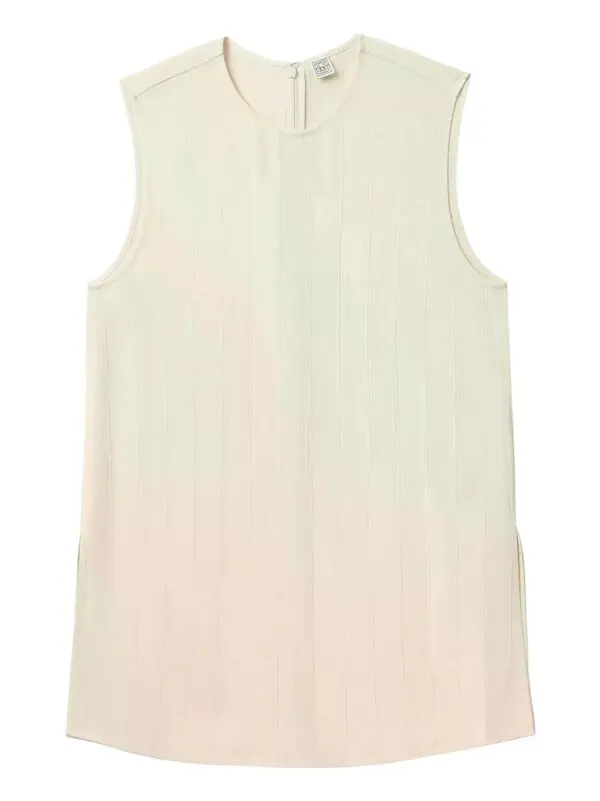 TOTEME Striped Sleeveless Top - Neutrals