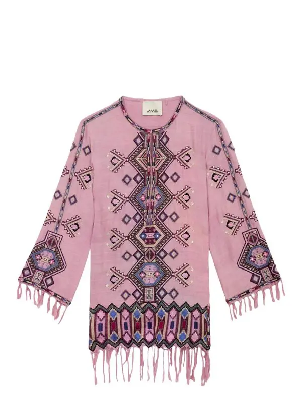 Isabel Marant Zayana Dress - Pink