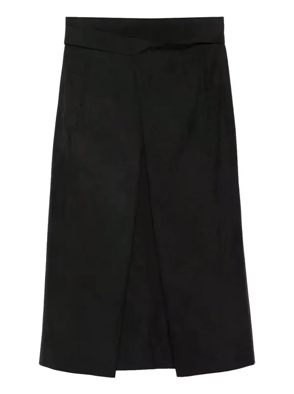 You Must Create George Midi Skirt - Black