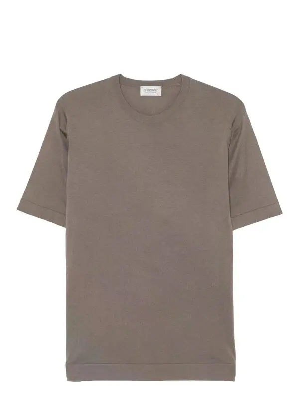 John Smedley Lorca T-shirt - Brown